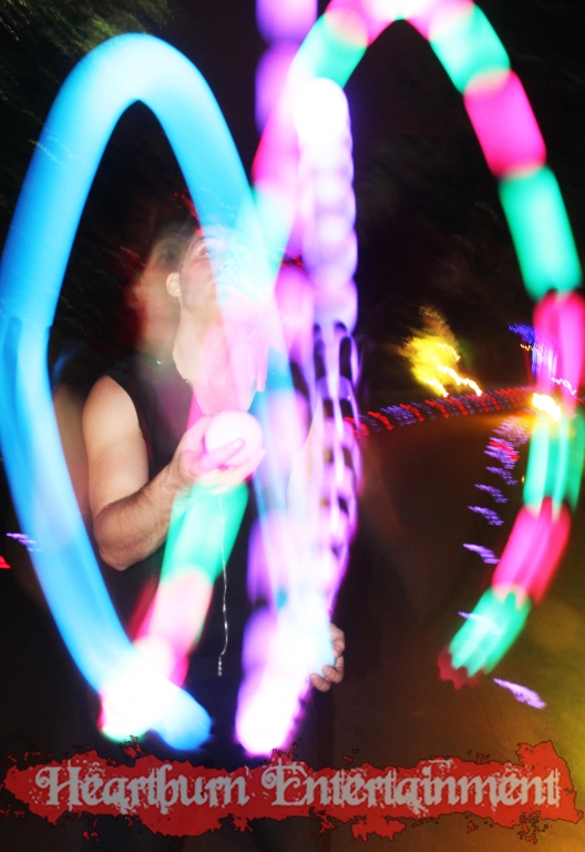 Glow performers and glow shows Ireland | Heartburn Entertainment