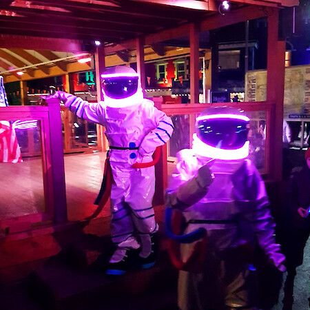 Space themed entertainment | Space themed performers | Out of this ...