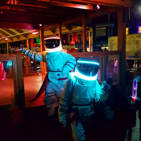 Space themed entertainment | Space themed performers | Out of this ...