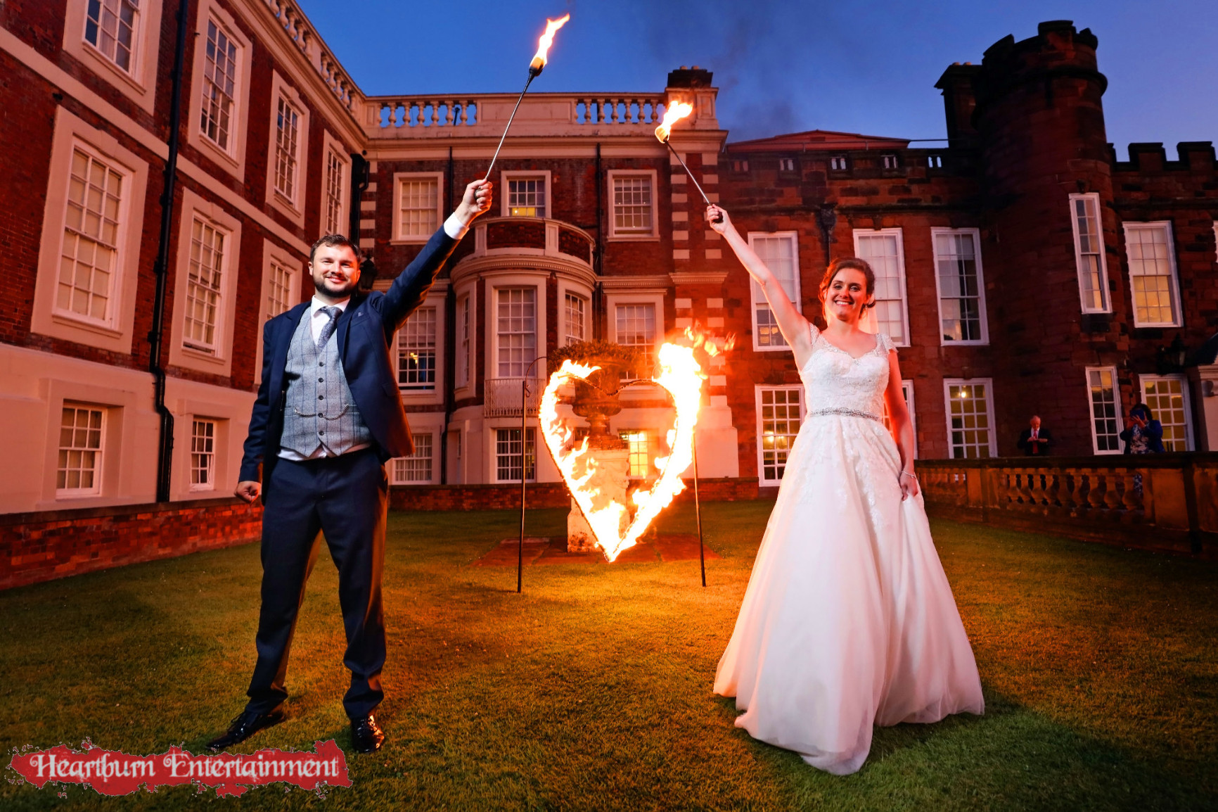 2021 wedding fire show | Heartburn Entertainment