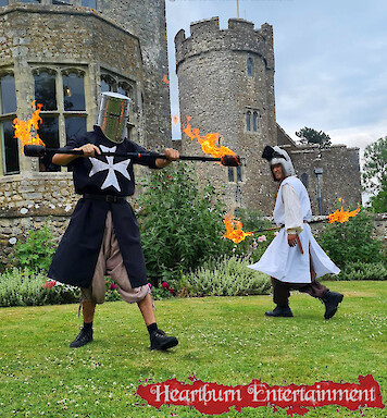 medieval fire performers | Heartburn Entertainment