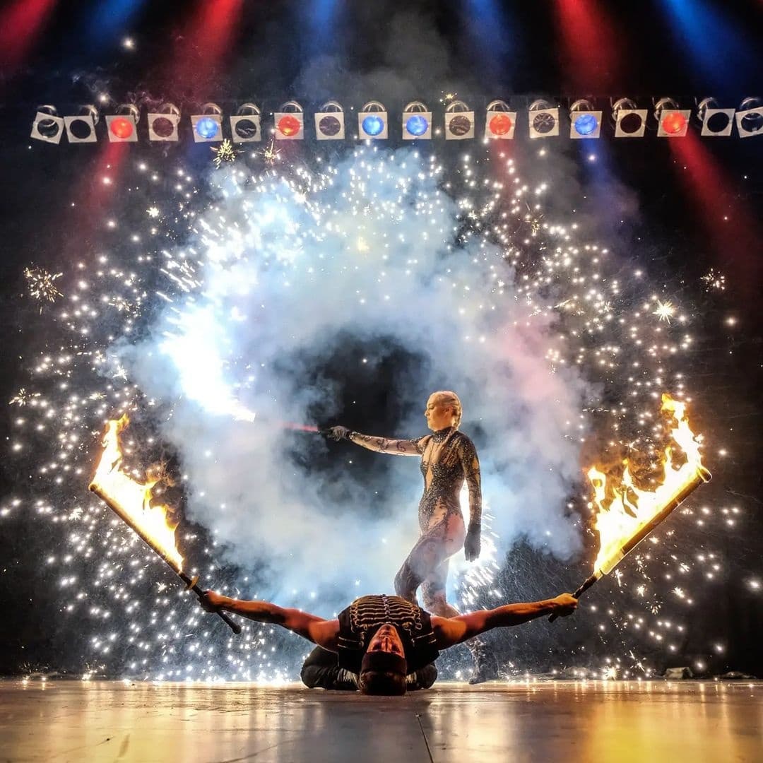 Special effect fire show | Heartburn Entertainment